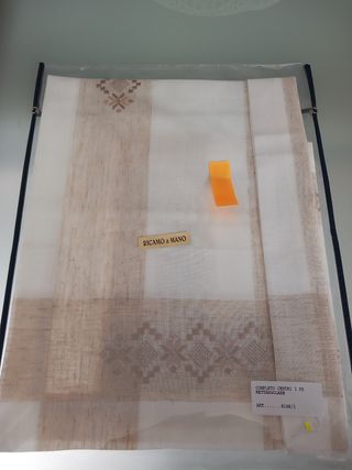 Raffinato completo 3 centri rettangolare 