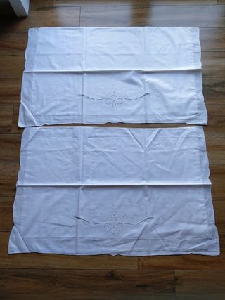 set 2 copri cuscini matrimoniali 