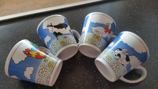 4 Tazze per colazione