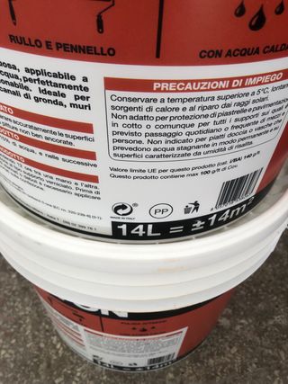 Guaina liquida trasparente 2 confezioni da 14lt