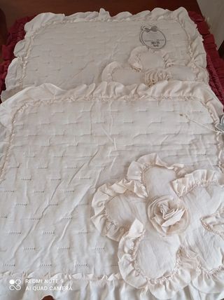 Set due tovagliette americane  Blanc Mariclò