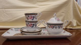 set tazzine decorate a mano