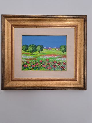 Quadro con papaveri