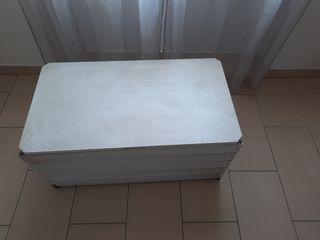 cassapanca bianca il legno