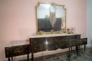 Set completo di camera da letto vintage orientale