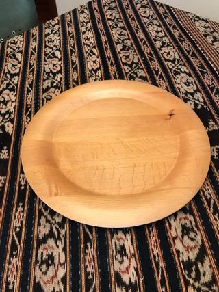 Centrotavola artigianale in legno