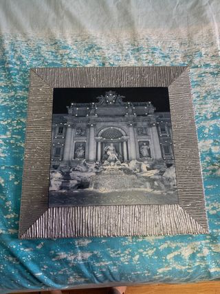 Quadro Fontana di Trevi con Swarovski 