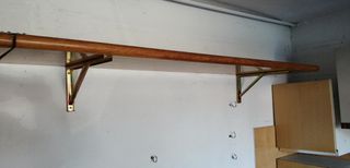 Mensole in legno + supporti