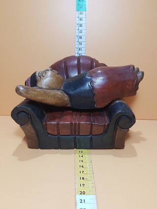 Scultura  in Legno Fatta a mano Artigianato Italia