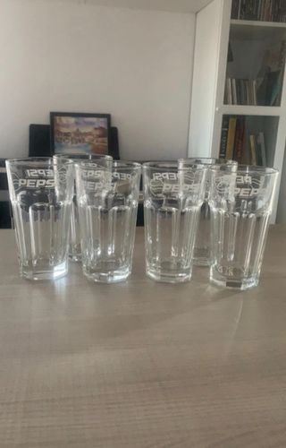 Set 6 Bicchieri alti Pepsi