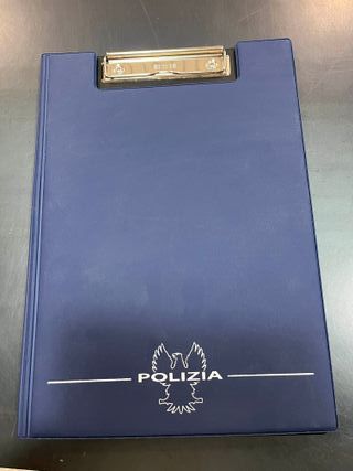 cartella pattuglia a4 polizia di stato 