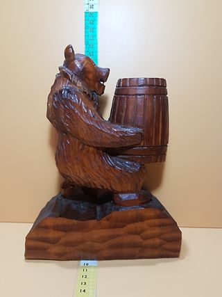 Scultura in Legno Fatta a mano Artigianato Italian