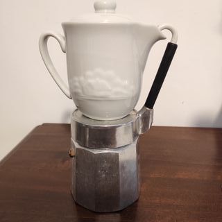 Caffettiera Mulino bianco vintage
