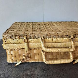 Valigetta vimini bambù 