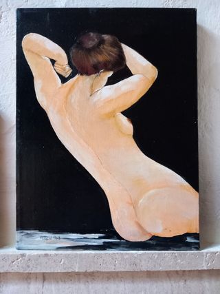 Quadro su tela ad acrilico    20euro 