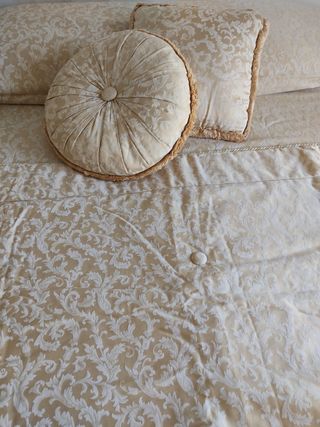 Kit copriletto e tenda 