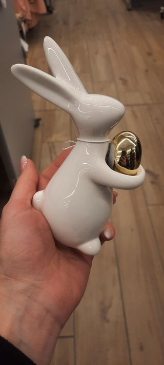 Coppia coniglietti lui - lei. Decoro Pasqua