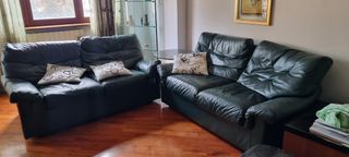 divani in pelle vera