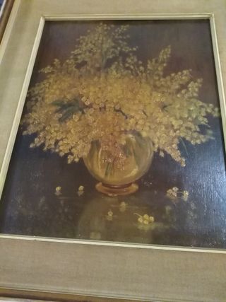 Quadro fiori mimosa