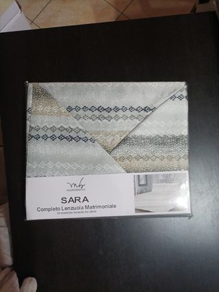 completo lenzuola matrimoniale. 