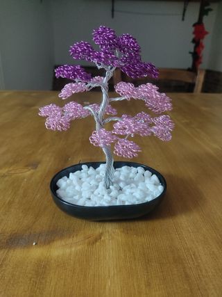 Vaso Albero da esposizione con pietre 