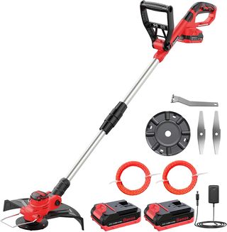 Decespugliatore Tagliabordi a Batteria 21V +2 batt