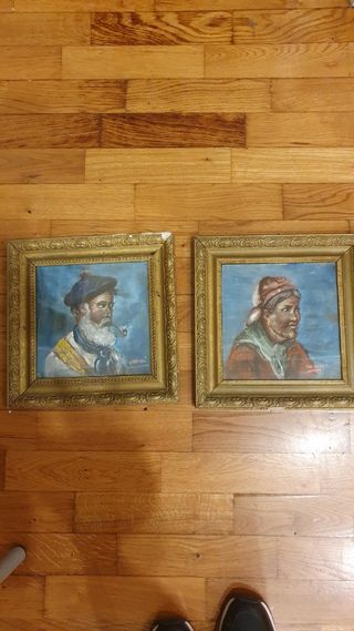 due quadri 28,5 × 28,5