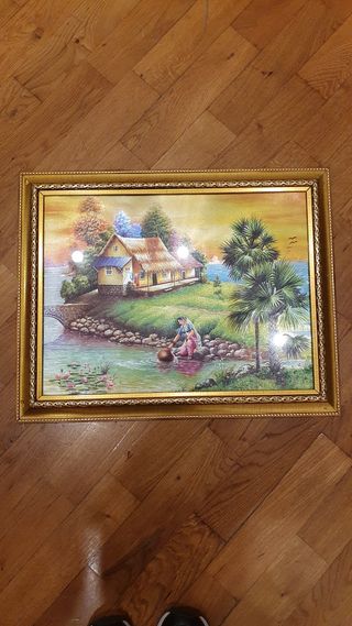 quadro indiano 48 ×38