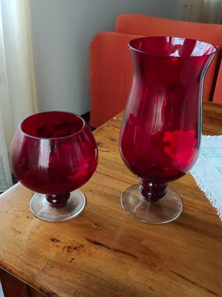 due vasi murano