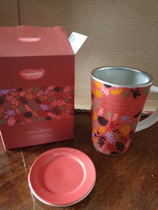 tazza da te con filtrino in acciaio 