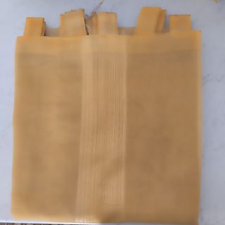 Tendine gialle/oro per finestre piccole