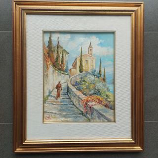 Dipinto su tela Prof Roberto Bottoli Maderno (BS) 