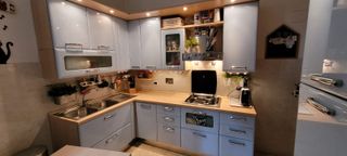 CUCINA COMPLETA LACCATA AZZURRA