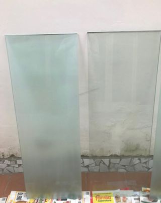 Mensole di vetro per negozi locali casa arredo