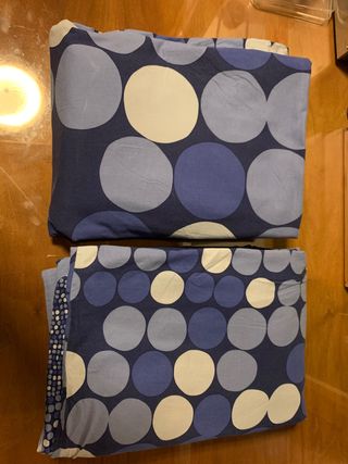 2 copripiumini ikea singoli