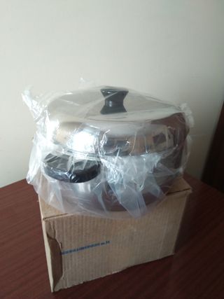 casseruola con coperchio acciaio inox