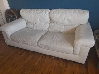 Vendo divano in pelle usato Poltrone Sofa'