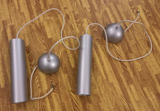 Coppia lampade tubolari a sospensione, Turri illum