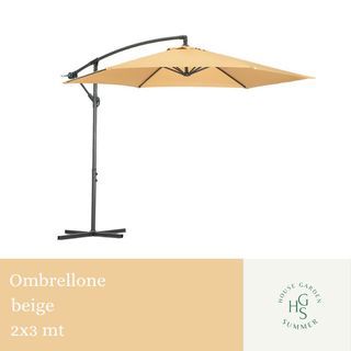 Ombrellone 2x3 con palo laterale