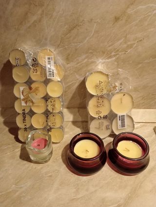 candele e porta candele