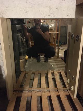 Specchiera bagno con faresti