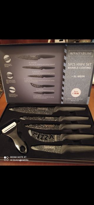 set coltelli da cucina