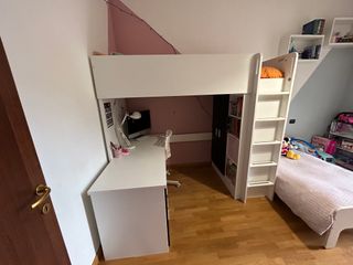 Letto a soppalco Ikea smastad