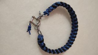 Collare per cane in Paracord e catena 35/38 cm