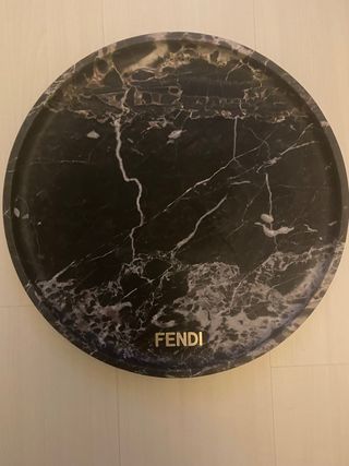 Vassoio Fendi casa diametro 40 cm in marmo
