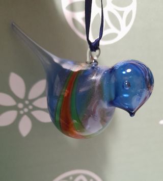 Decorazioni in vetro soffiato di Murano