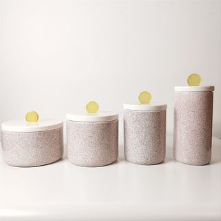 barattoli in ceramica anni 80 