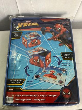 Contenitore con tappeto Spiderman 