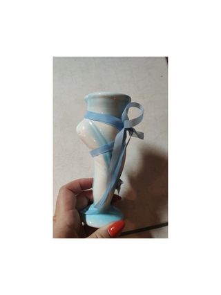 Vaso, forma scarpa ballerina danza classica.