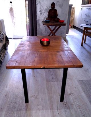 tavolino da caffè artigianale 